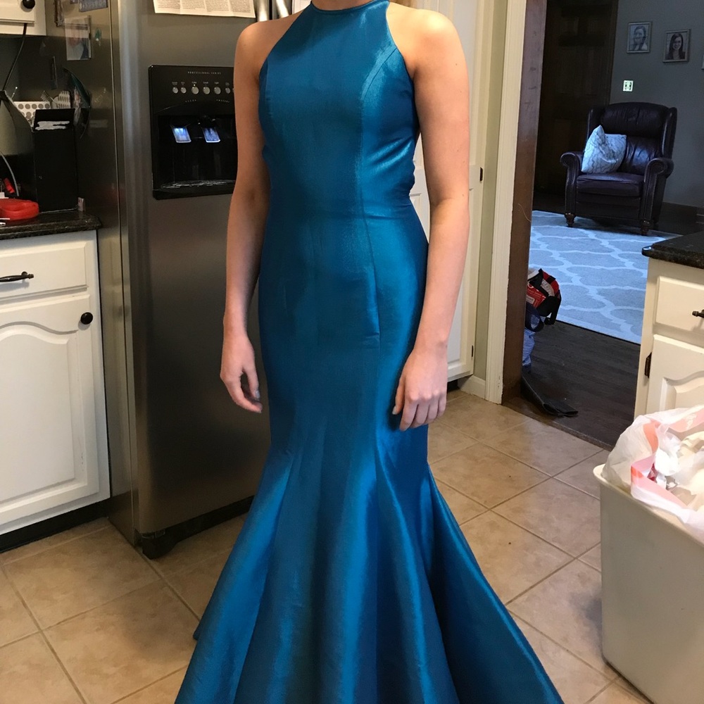Jovani Size 2 Mermaid Prom Dress - Gem